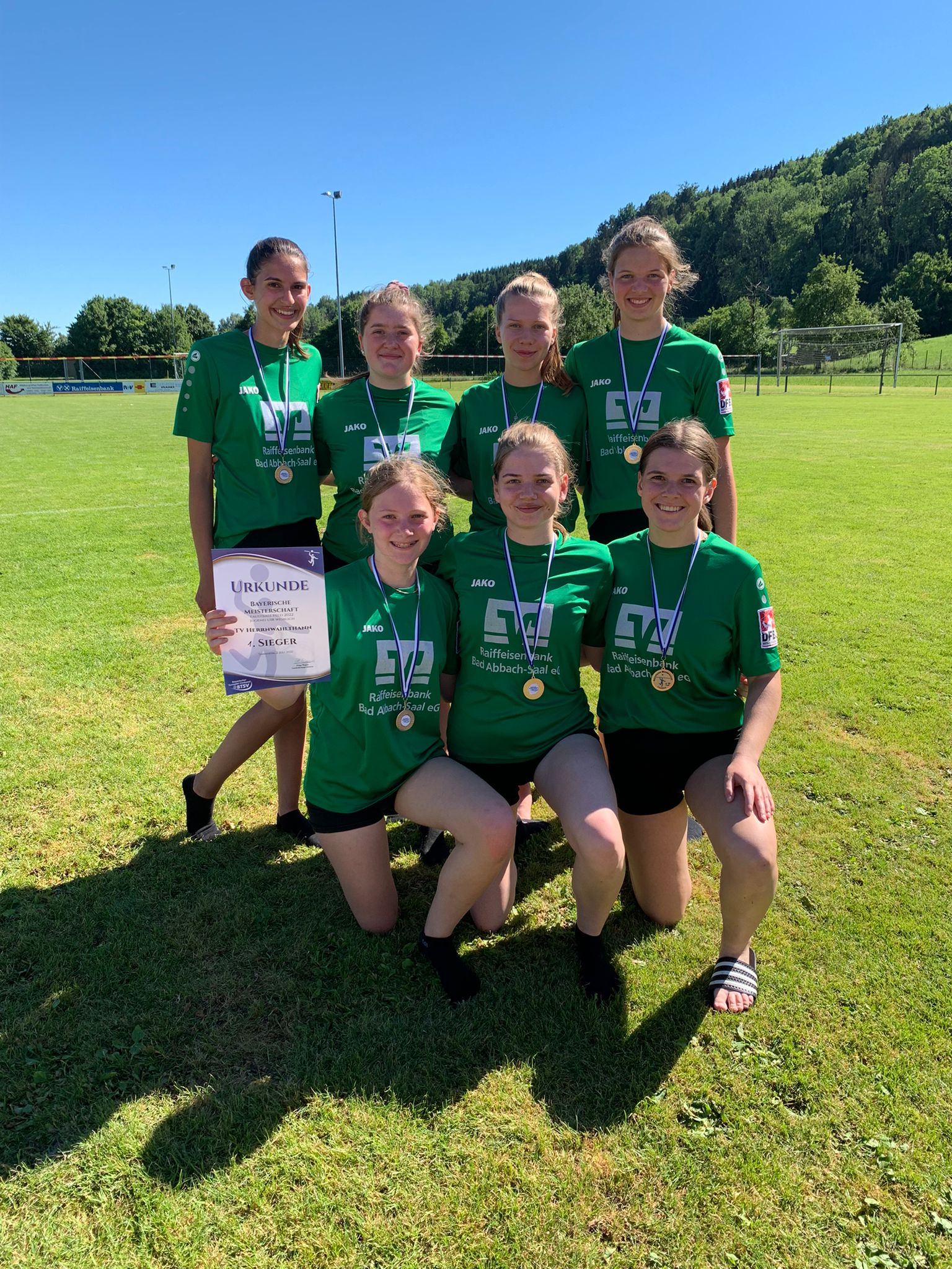 TV Jugend bei Bayerischen Meisterschaften | Faustball in Herrnwahlthann